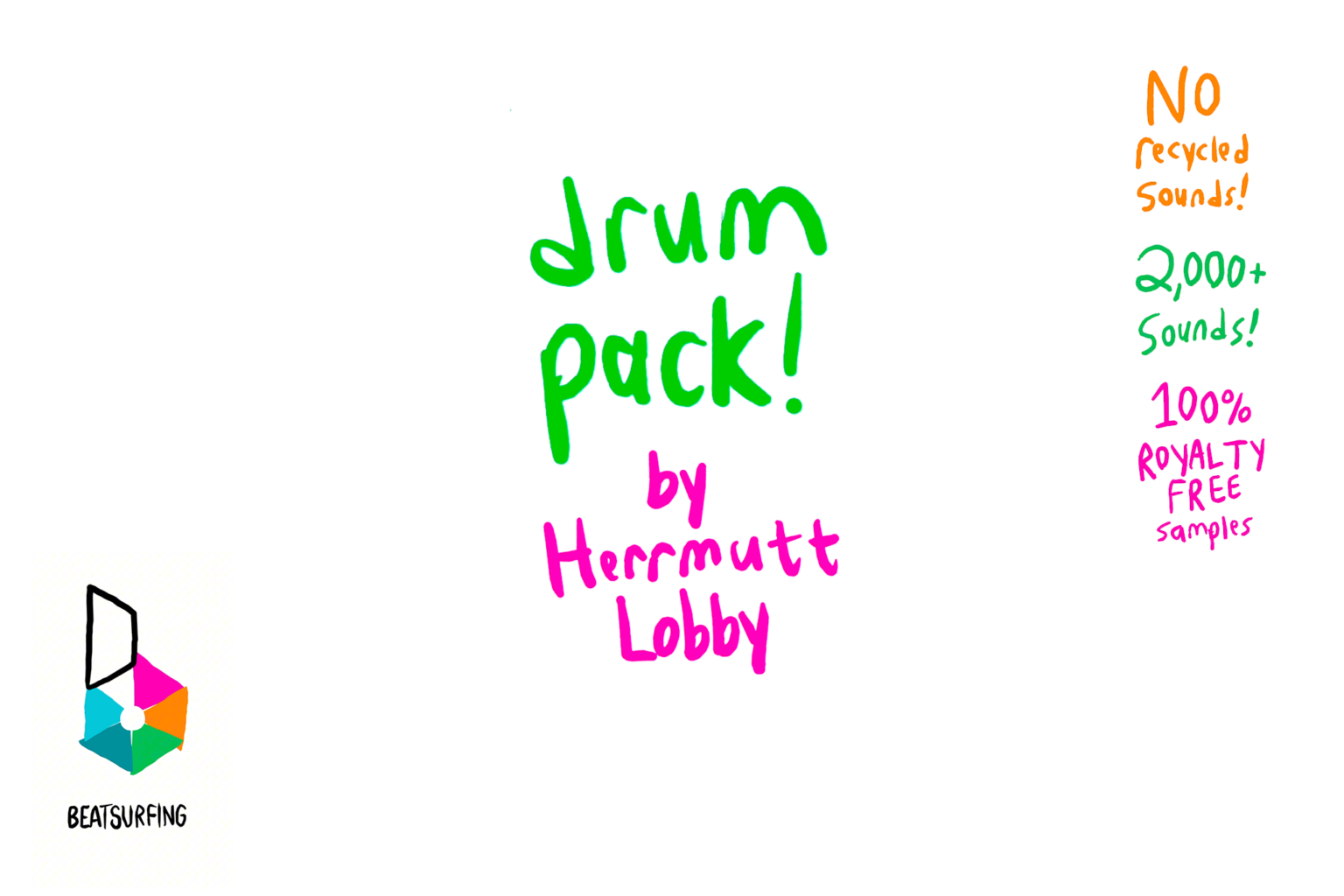 Drum Sample Pack - BEATSURFING Audio Plugins and more